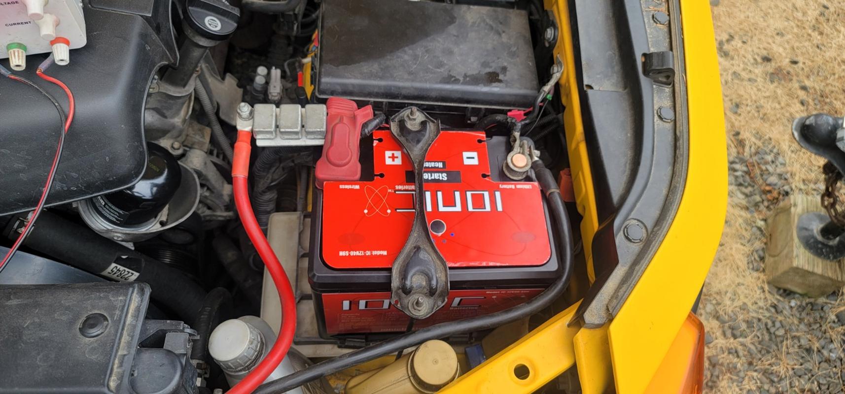 Buy Ionic Lithium Car Battery | 12V, Heated, 1400 CA