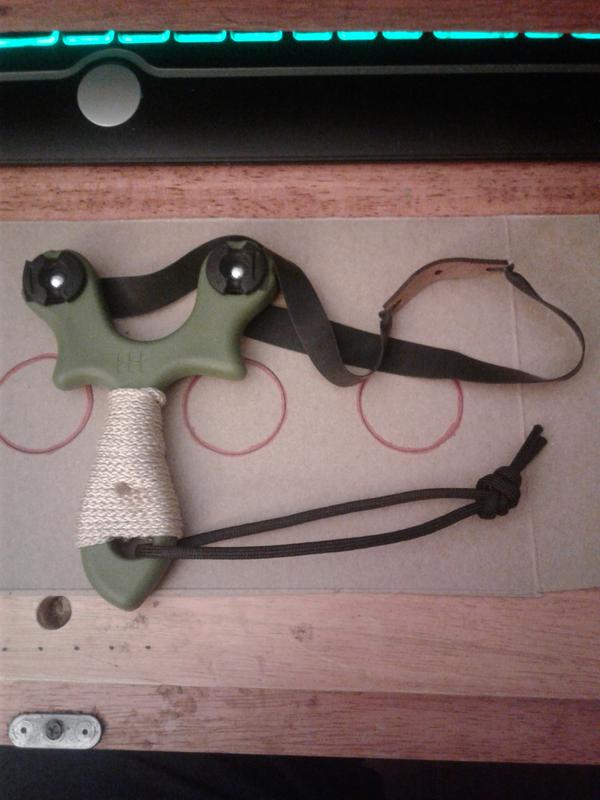The BeanFlip Ocularis Slingshot by SimpleShot