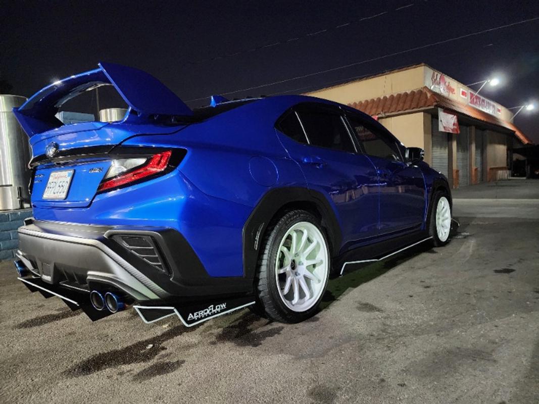2022 Subaru WRX Side Skirt Extension V7 | WRX Skirts – AeroflowDynamics