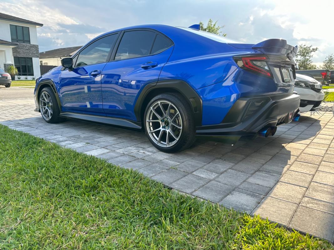 2022 Subaru WRX Rear Spat Extension V1 – AeroflowDynamics