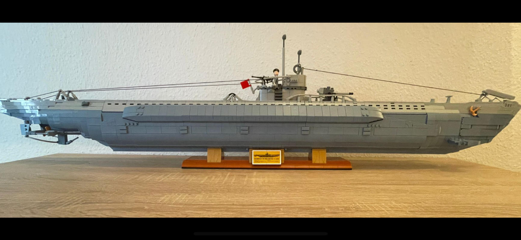 PANLOS 628011 VIIC U-552 Submarine – Your World of Building Blocks