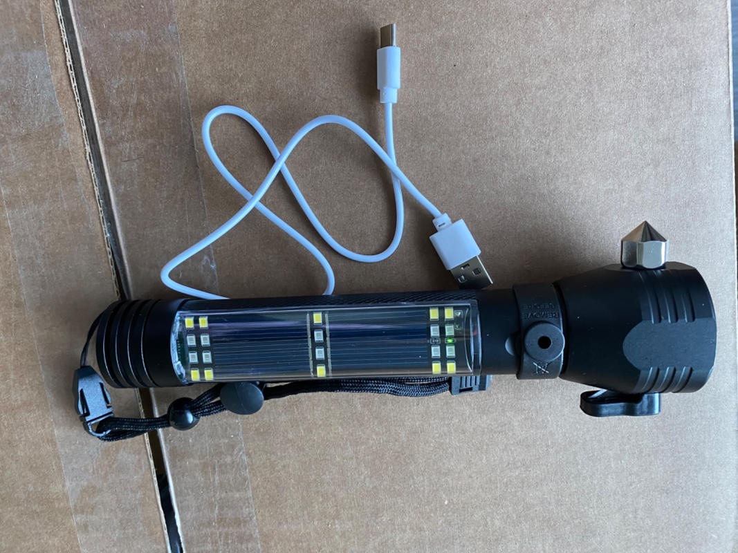 My Patriot Supply 9-in-1 Multi-Function LED Solar Rechargeable ...