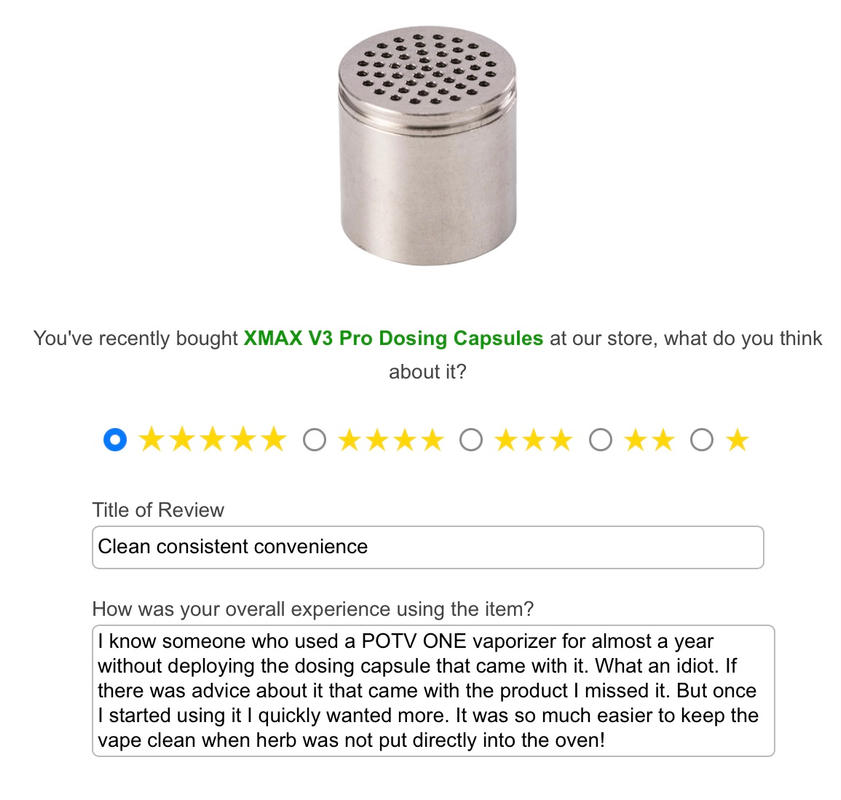 Dosing capsules Set for XMAX V3 Pro Vaporizer | Discreet Shipping ...