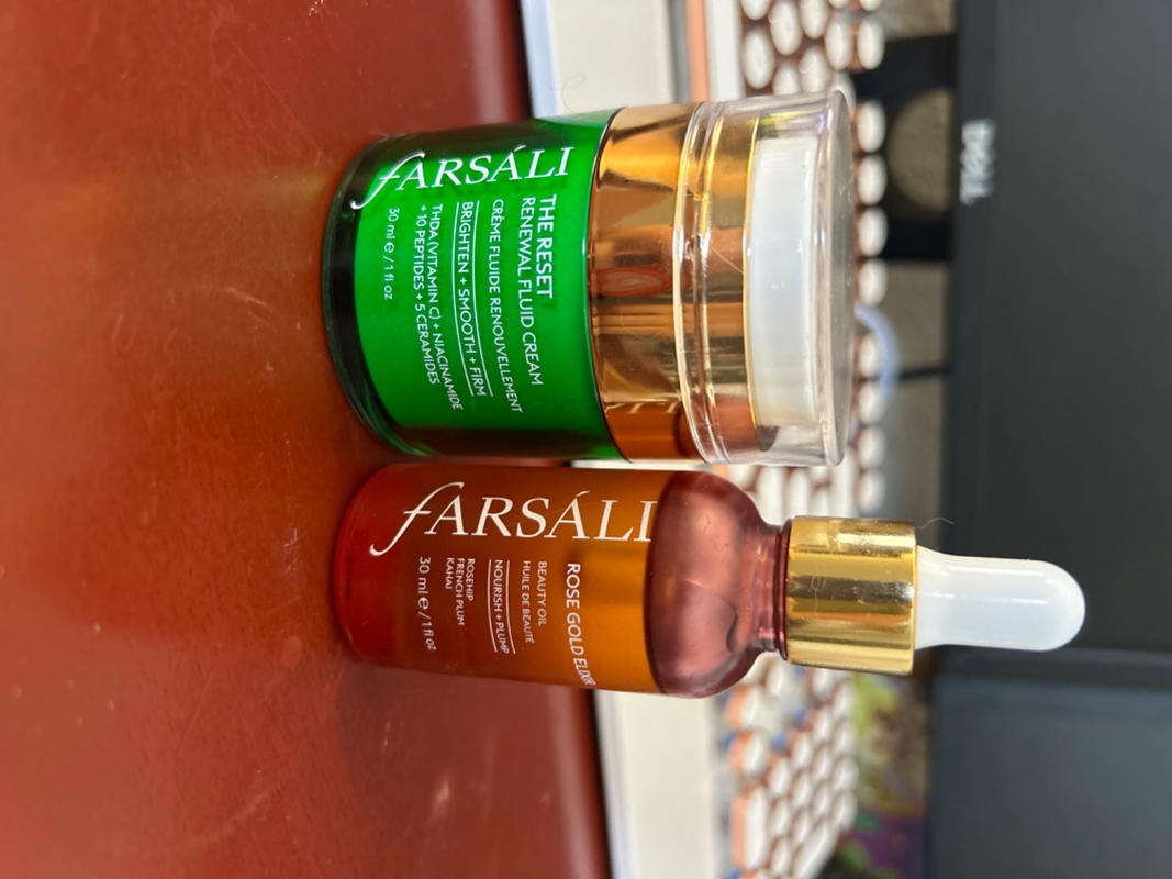 FARSÁLI Rose Gold Elixir Beauty Oil