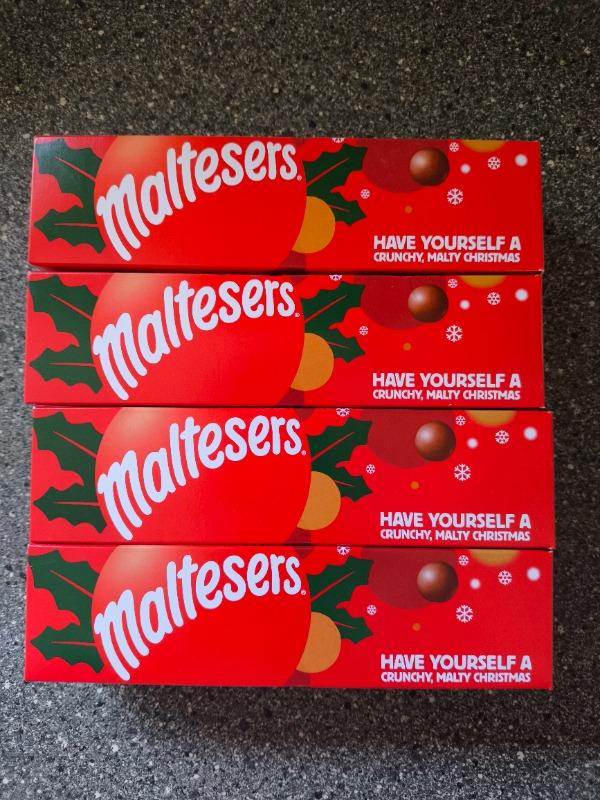 4x Maltesers Chocolate Gift Tubes (4x75g) & Low Price Foods Ltd