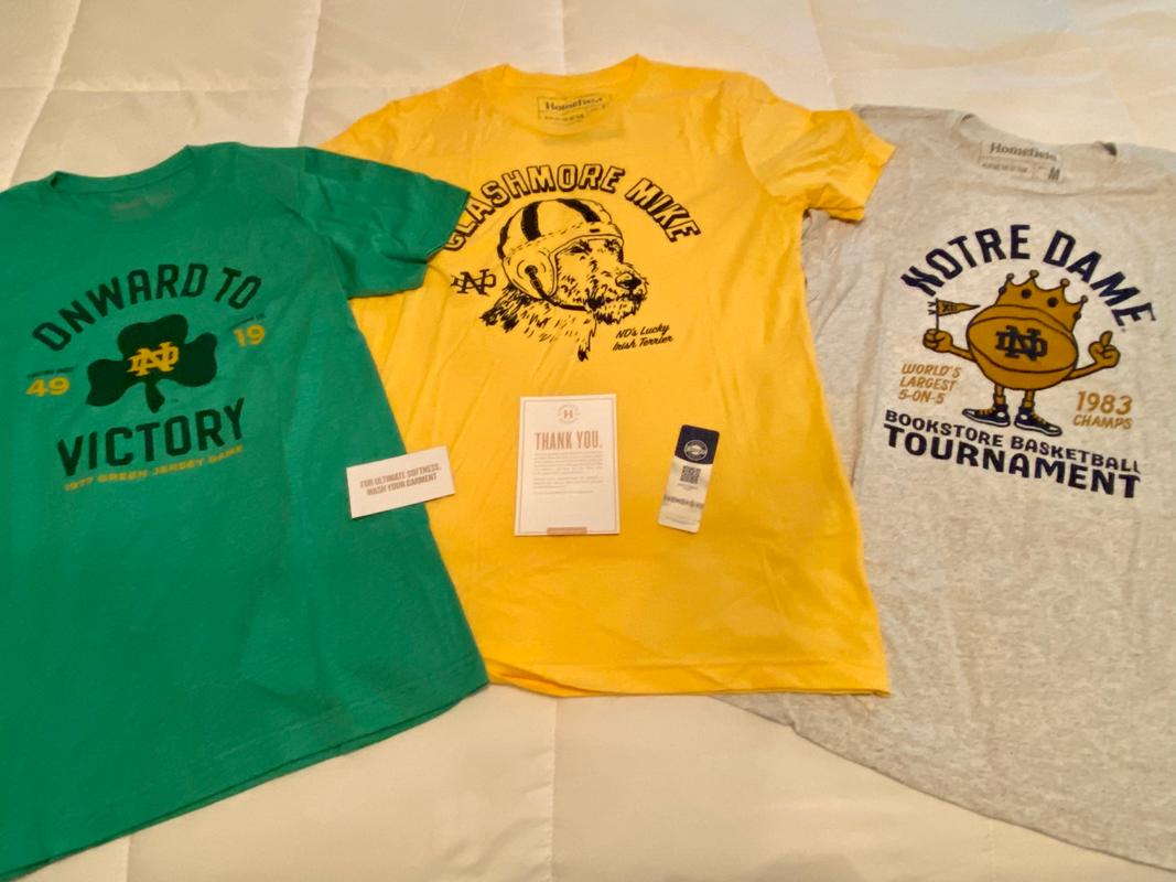 Retro Notre Dame Clashmore Mike Tee | Homefield