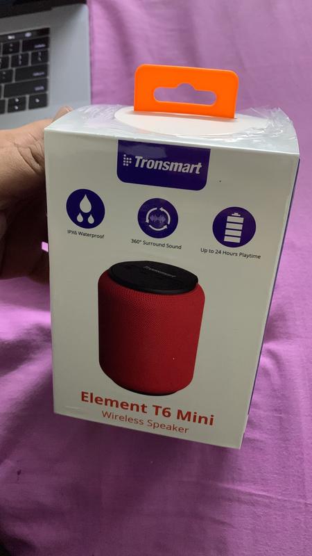 Tronsmart Element T6 Mini Bluetooth Wireless Speaker - Black