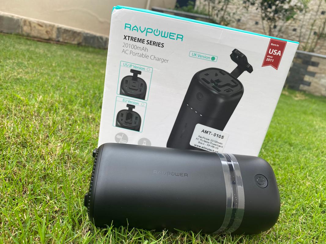 Travel Powerbank & AC Outlet 20100 mAh by RAVPower