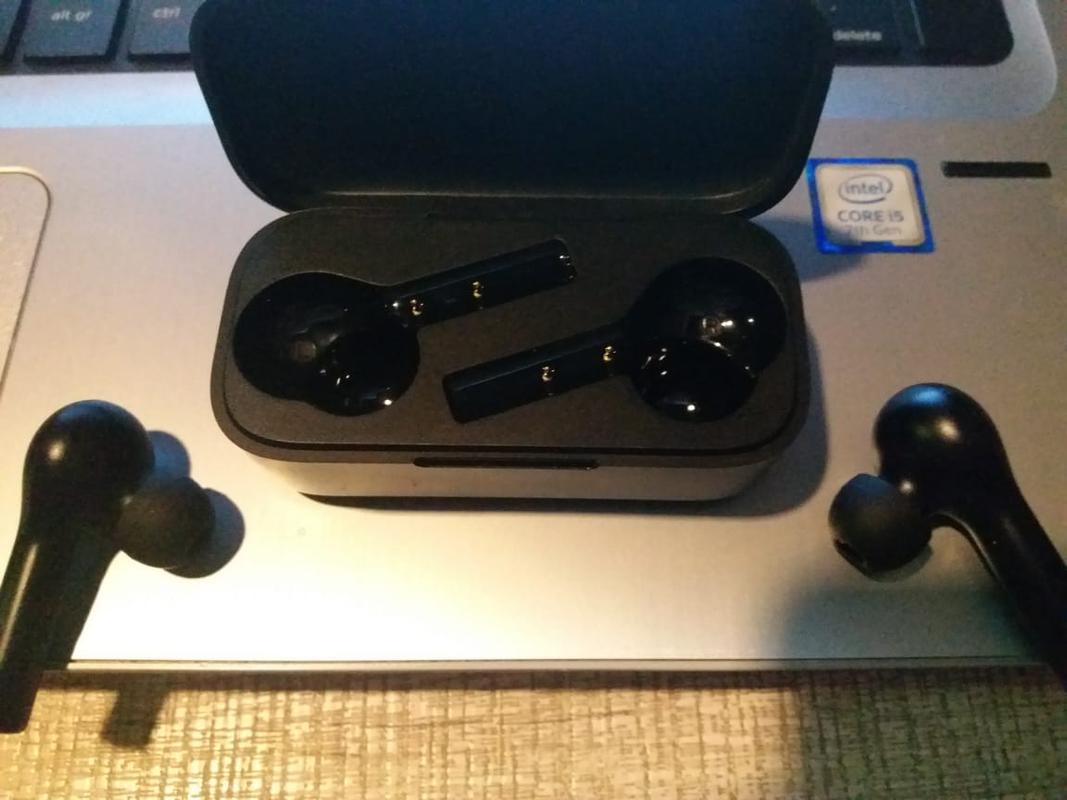 QCY T5 True Wireless Earbuds with BT 5.0 - Black