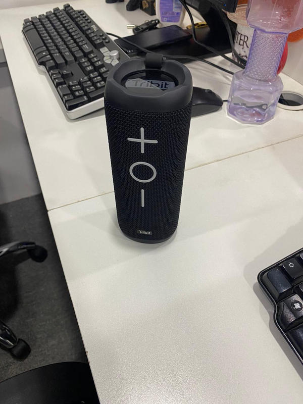 Tribit Stormbox Wireless Bluetooth Speaker with 360 Degree Sound Black