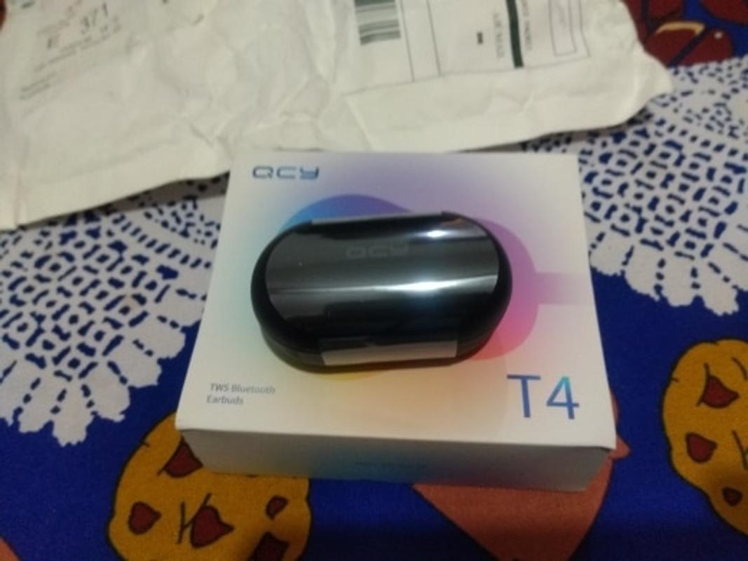 QCY T4 True Wireless Earbuds with BT 5.0 - Black