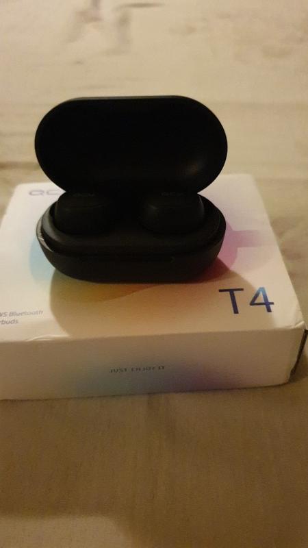 QCY T4 True Wireless Earbuds with BT 5.0 - Black