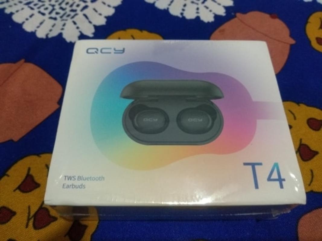 QCY T4 True Wireless Earbuds with BT 5.0 - Black