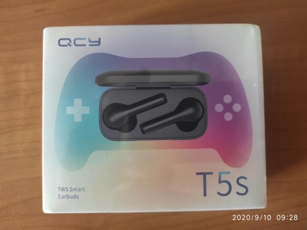 QCY T5S True Wireless Earbuds specially made for Calls - Black