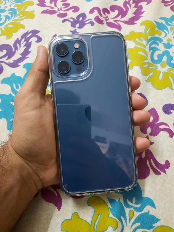 Apple iPhone 12 Pro Quartz Hybrid Tempered Glass Case Clear