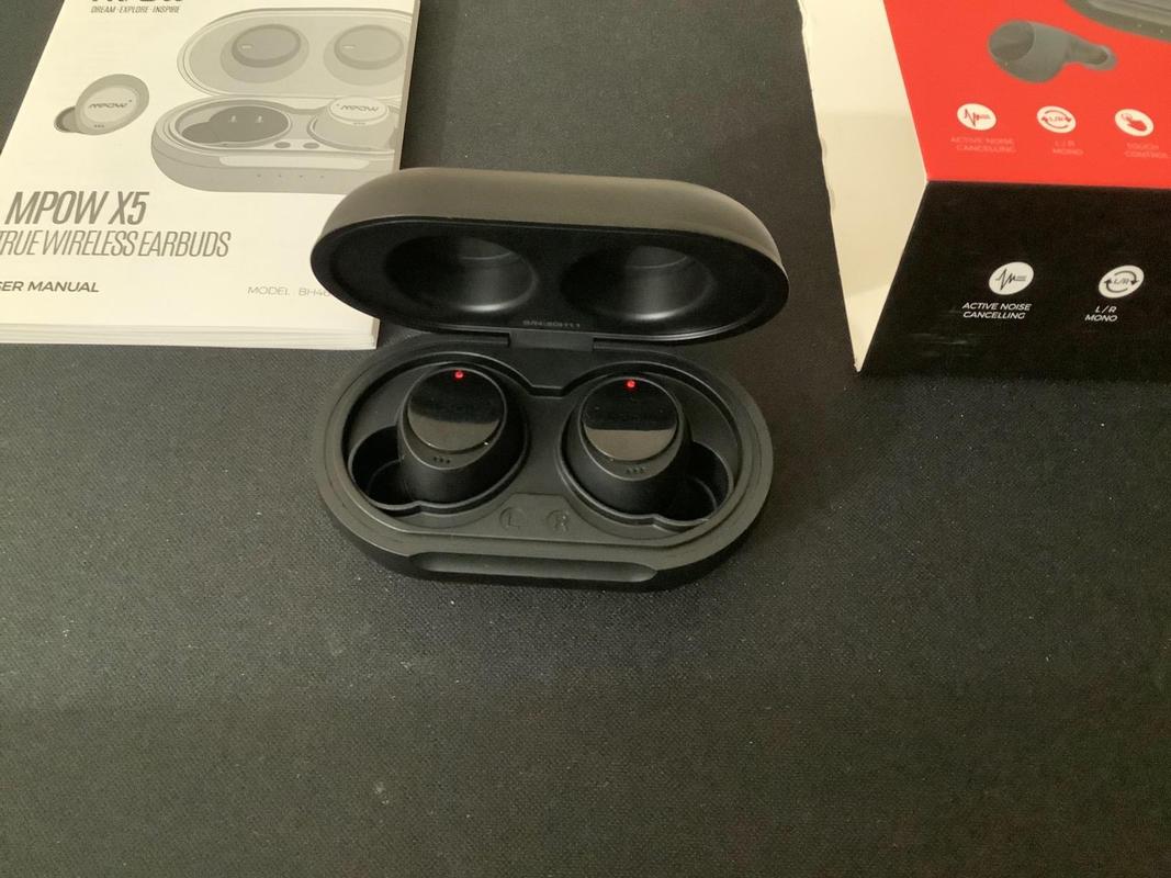 MPOW X5 Hybrid Active Noise Cancellation Earbuds with 90% Noise Redu