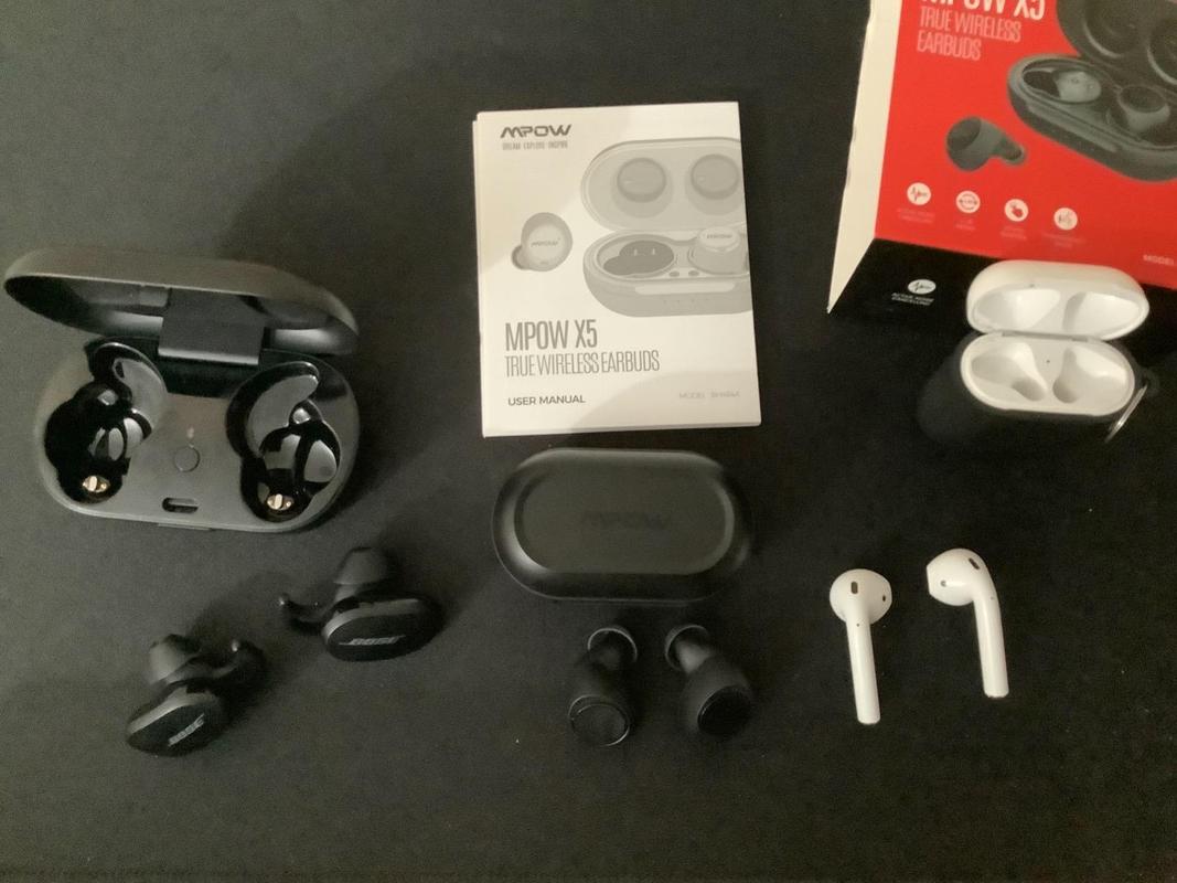 MPOW X5 Hybrid Active Noise Cancellation Earbuds with 90% Noise Redu