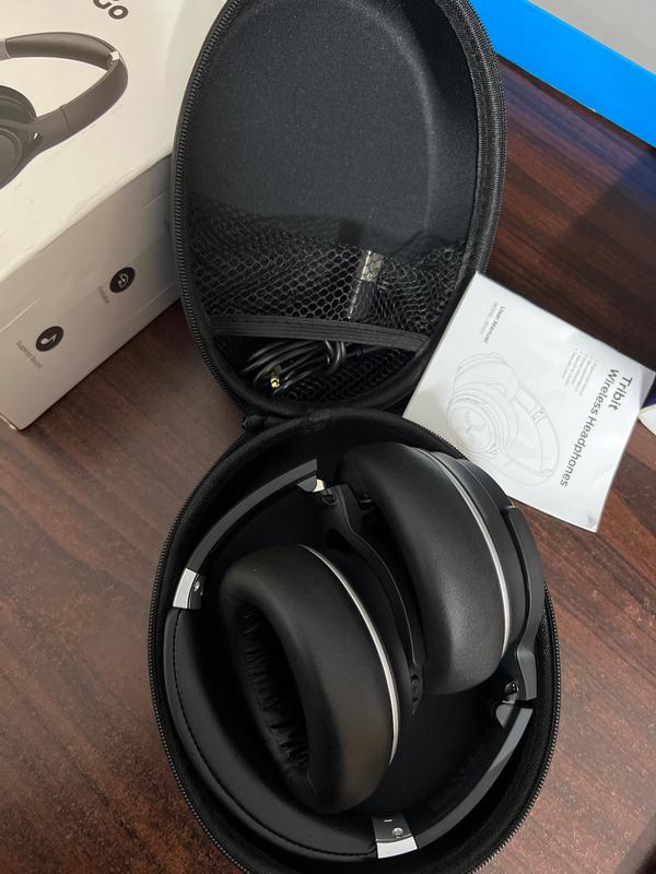 Tribit XFree Go Bluetooth Headphones with 24 Hour Battery Life