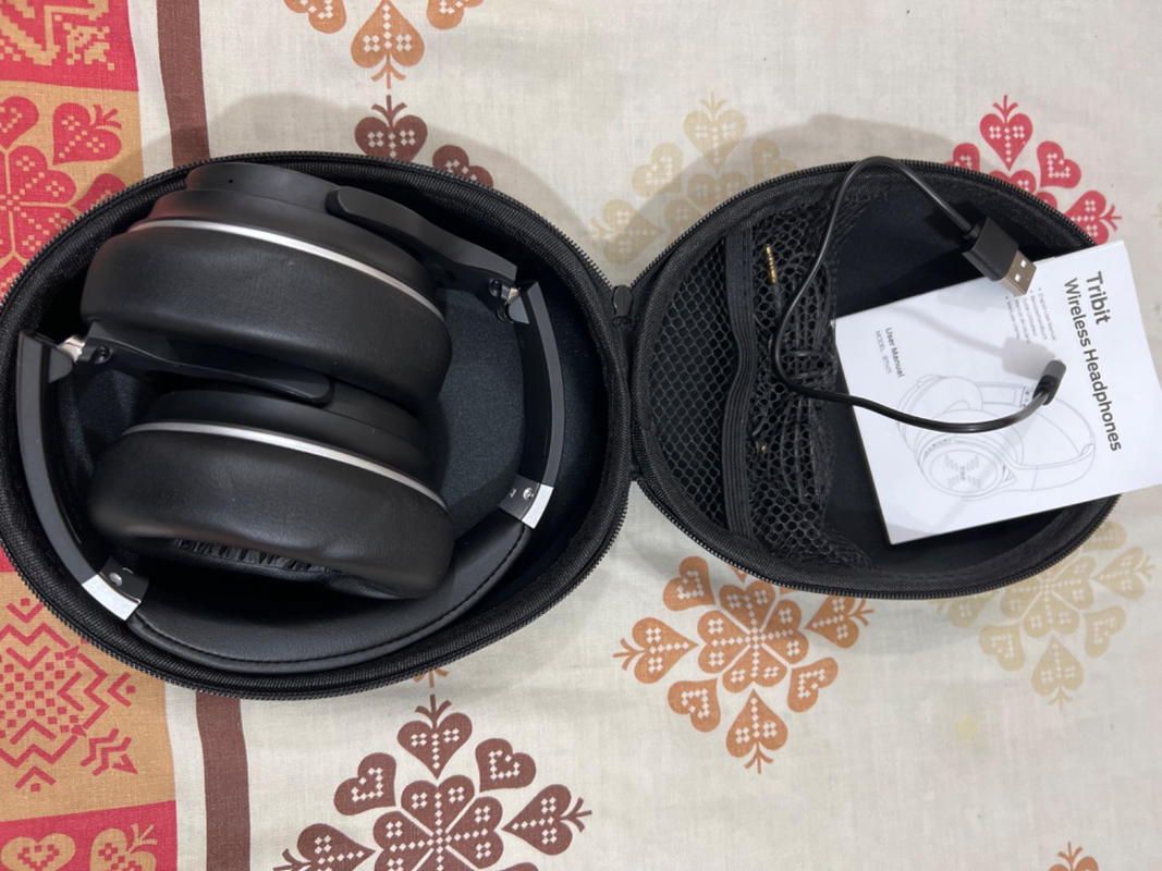Tribit XFree Go Bluetooth Headphones with 24 Hour Battery Life