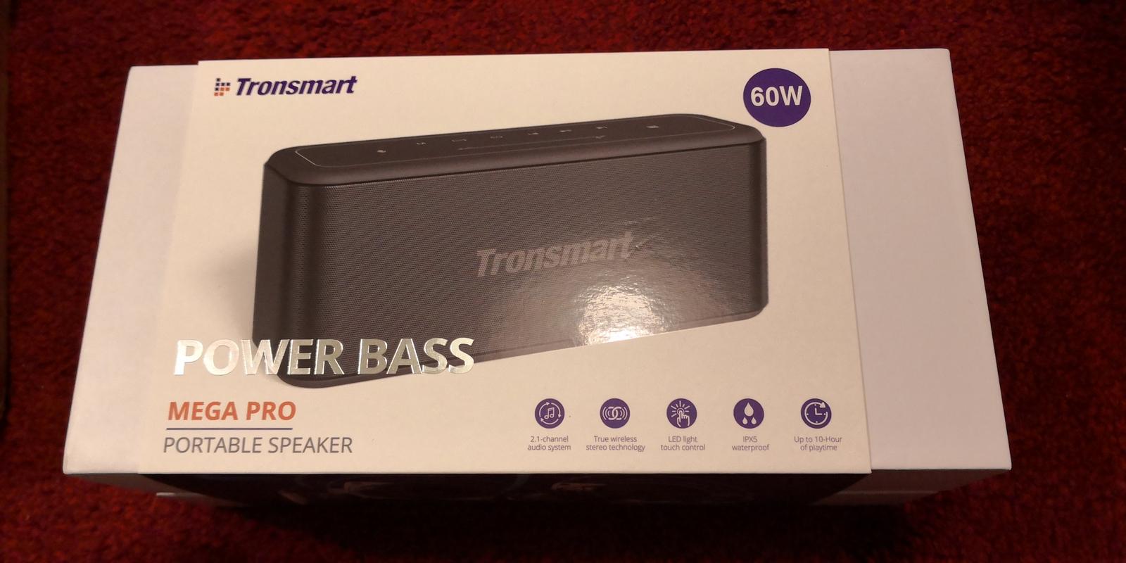 Tronsmart Mega Pro Bluetooth Speaker 60W Output - Black