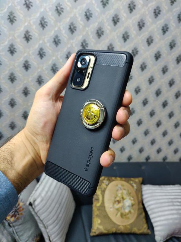 Redmi Note 10 Pro Rugged Armor Case by Spigen Matte Black