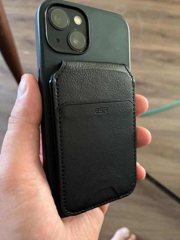 Magsafe Wallet & Stand by ESR Magsafe enabled by ESR - Black