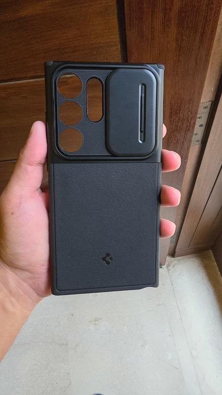 Galaxy S24 Ultra Optik Armor Case By Spigen - ACS07313 - Black