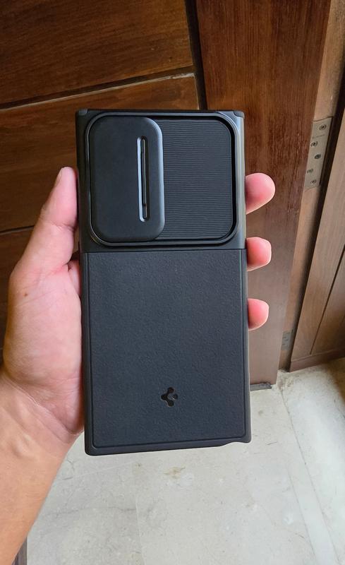 Galaxy S24 Ultra Optik Armor Case By Spigen - ACS07313 - Black