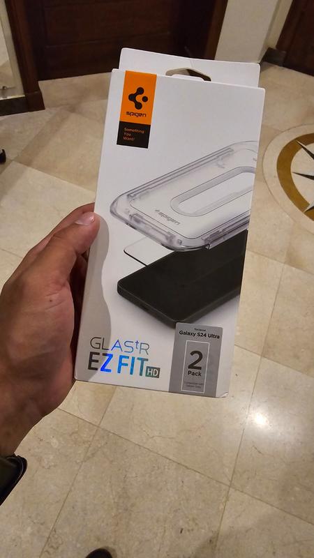 Galaxy S24 Ultra GlasTR EZ FIT By Spigen - 2 Pack - AGL07495