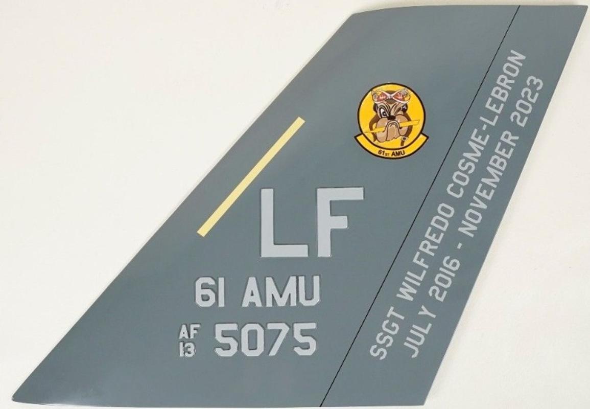 86 AW C-130 Airplane Tail Flash | Custom C-130 Hercules Tail Flash