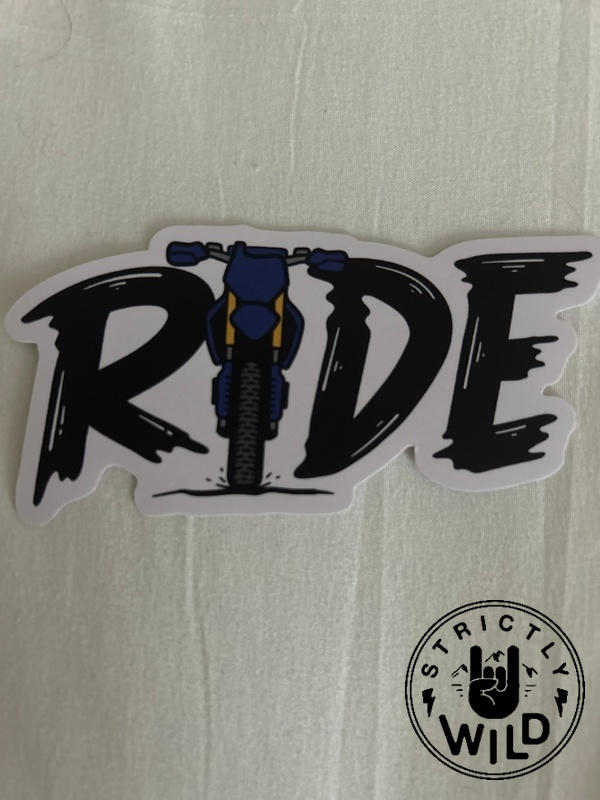 Ride Sticker | Strictly Wild