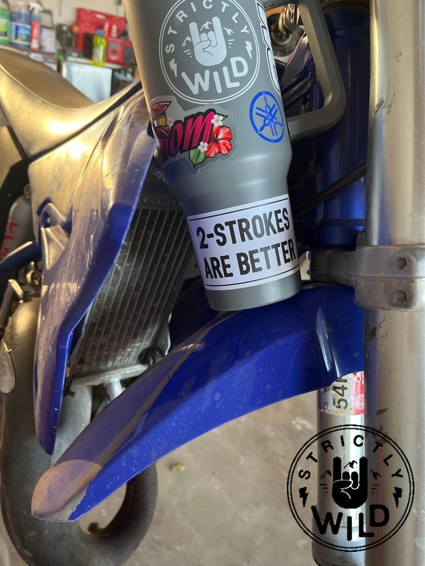 2 Strokes Are Better Sticker | Strictly Wild