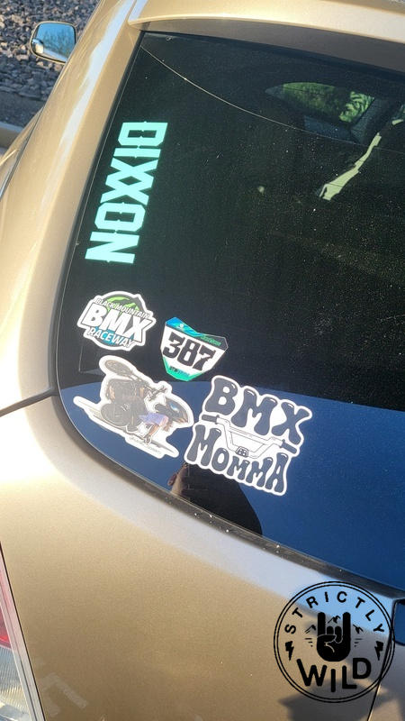 BMX Momma Sticker | Strictly Wild