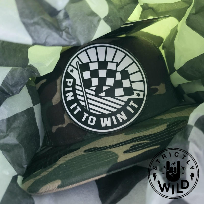 Pin It To Win It Sticker | Strictly Wild