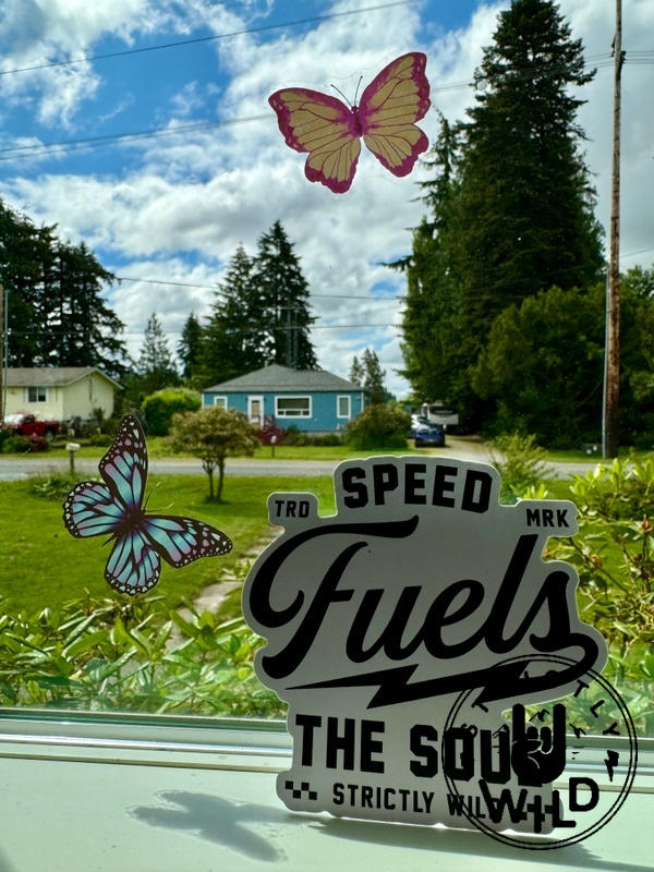 Speed Fuels The Soul Sticker (discontinuing) | Strictly Wild