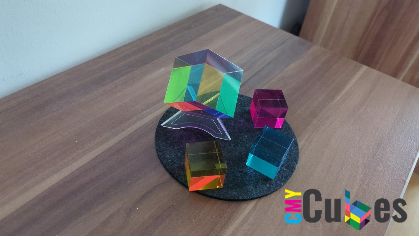 The M Cube – CMY Cubes