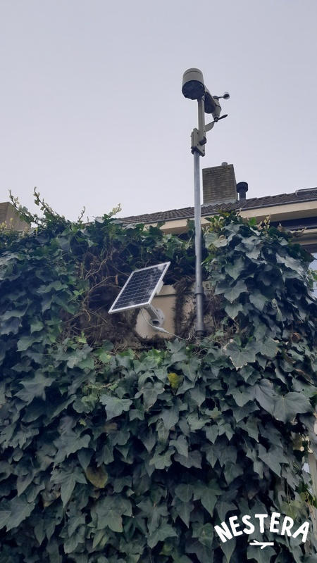 WiFi Battery Bird Box Camera with Solar Panel