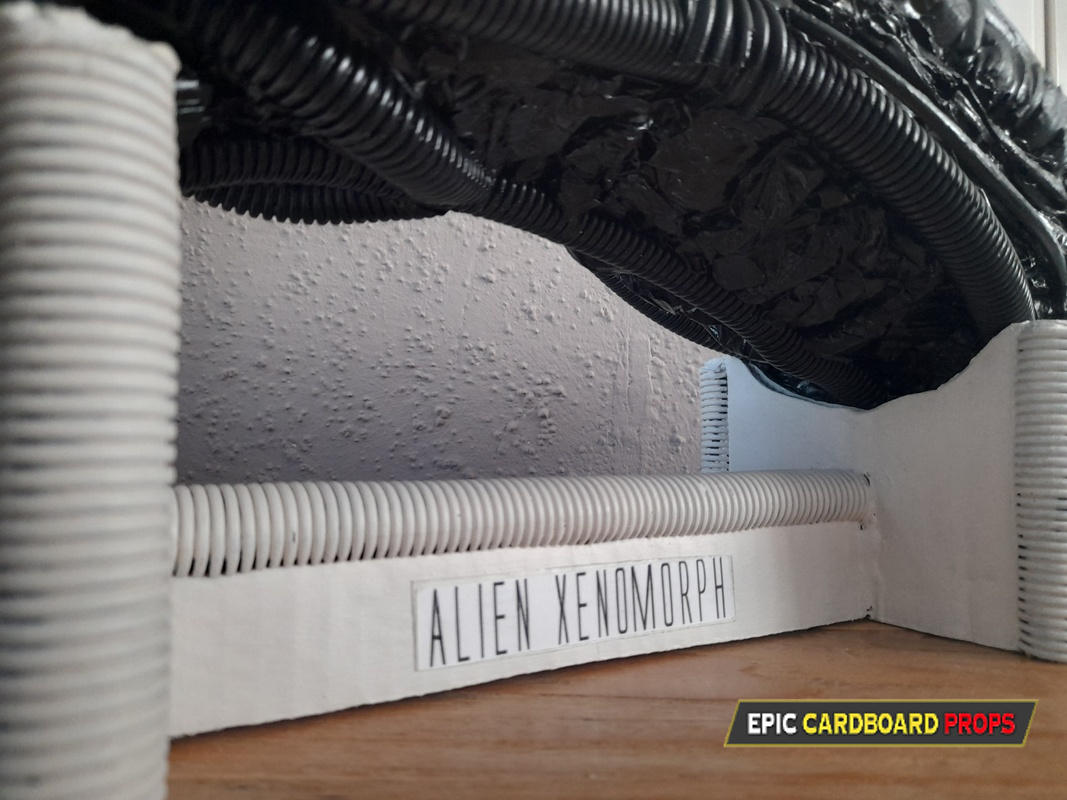 Xenomorph Head TEMPLATES for cardboard DIY – Epic Cardboard Props