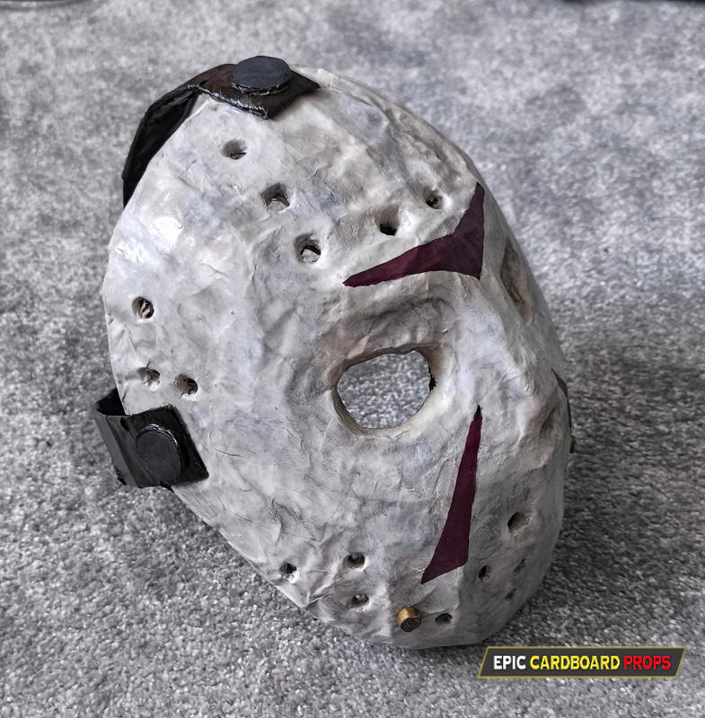 Jason Voorhees Mask TEMPLATES for cardboard DIY – Epic Cardboard Props