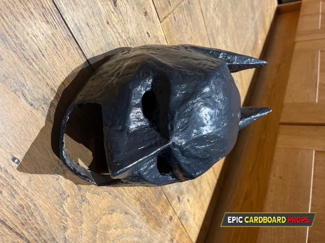 The Dark Knight Mask TEMPLATES for cardboard DIY – Epic Cardboard Props