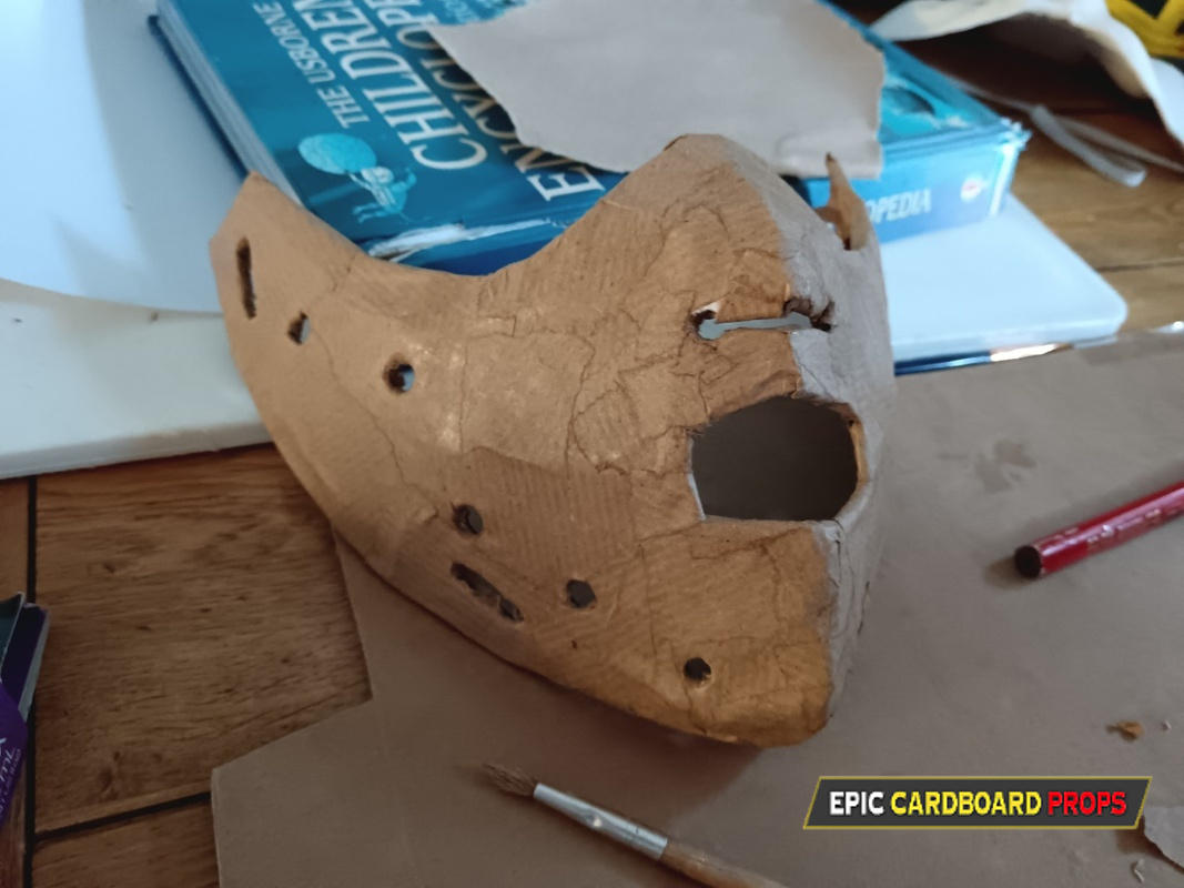 Hannibal Lecter Mask TEMPLATES for cardboard DIY – Epic Cardboard Props