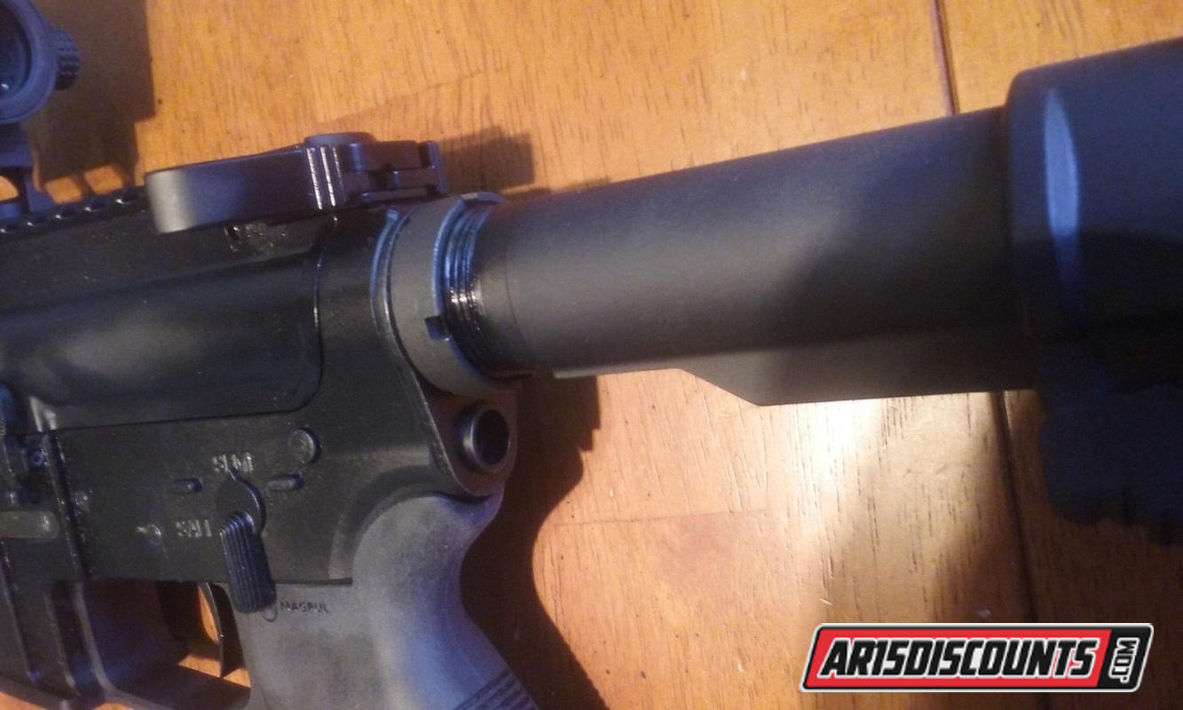 AR-15 End Plate W/ Center Ambi QD Sling Attachment