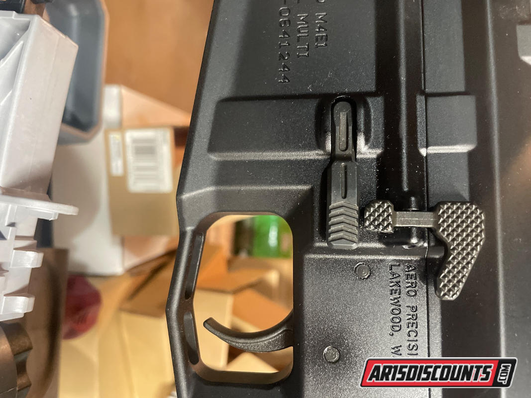 - Forward Controls Design EMR-A (Enhanced Ambidextrous Magazine Release ...