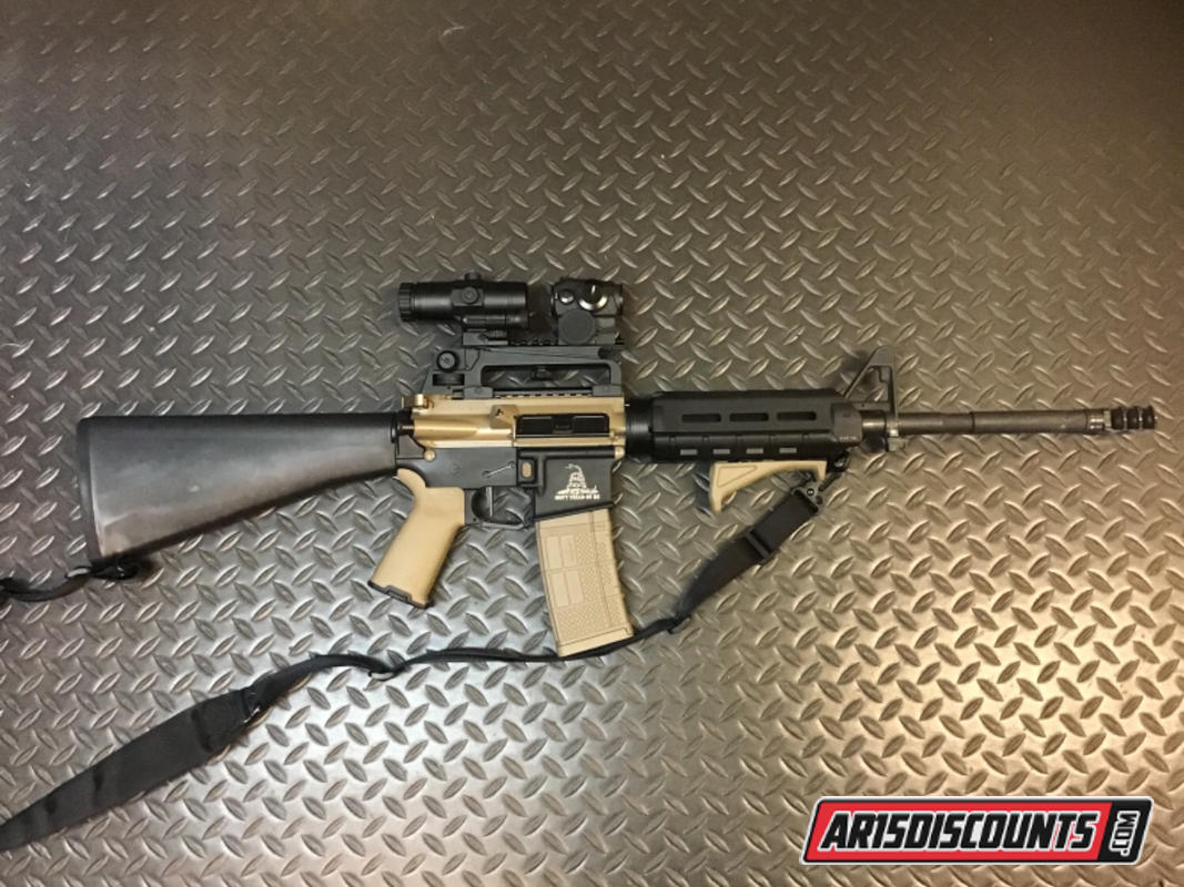 AR15-KT-114 - KAK AR-15 A2 Buttstock Kit - Black - AR15Discounts