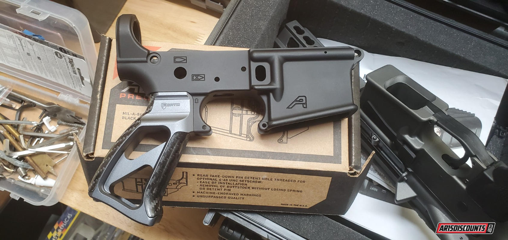 - Fortis Torque Pistol Grip - Carbon Fiber - AR15Discounts