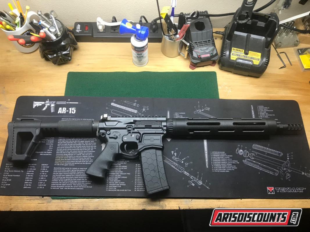 - JP Enterprises AR-15 MK 3 Signature Free Float Tube Handguard ...