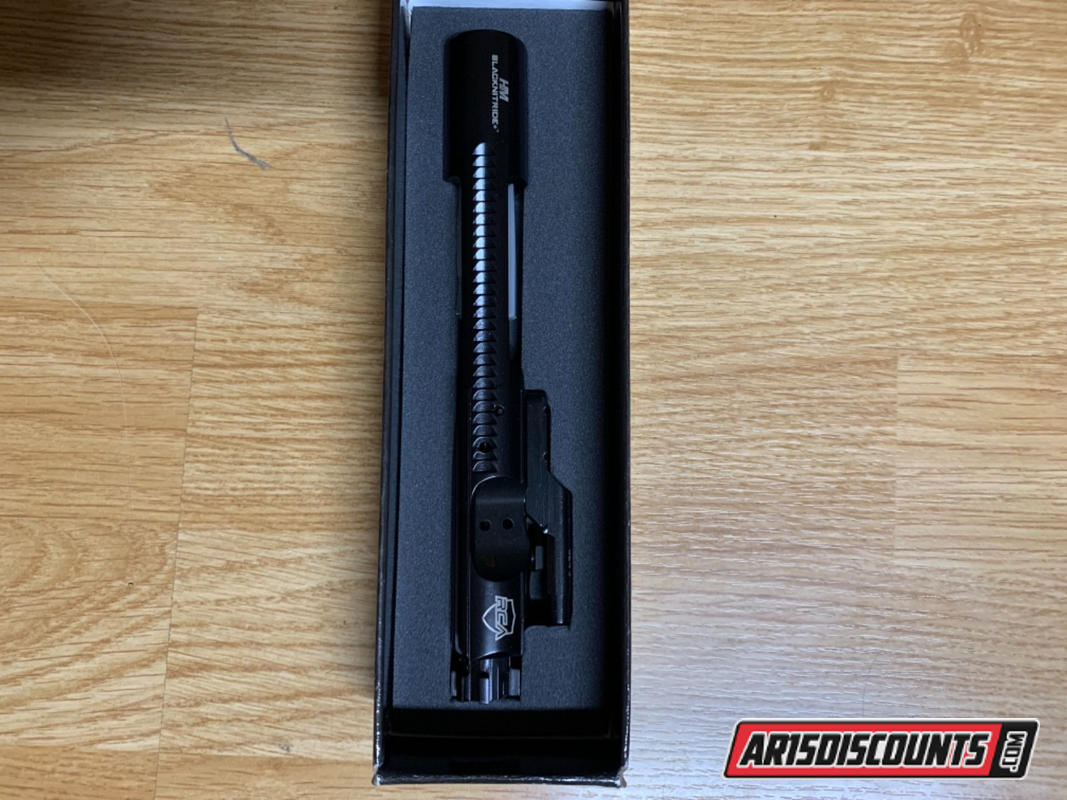 100-AGK - Rubber City Armory Blacknitride+ M16 Bolt Carrier Group w ...