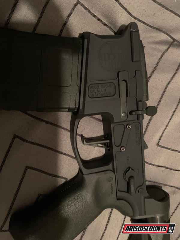 SAO-15 - Shield Arms S15 AR-15 Billet Stripped Lower Receiver ...