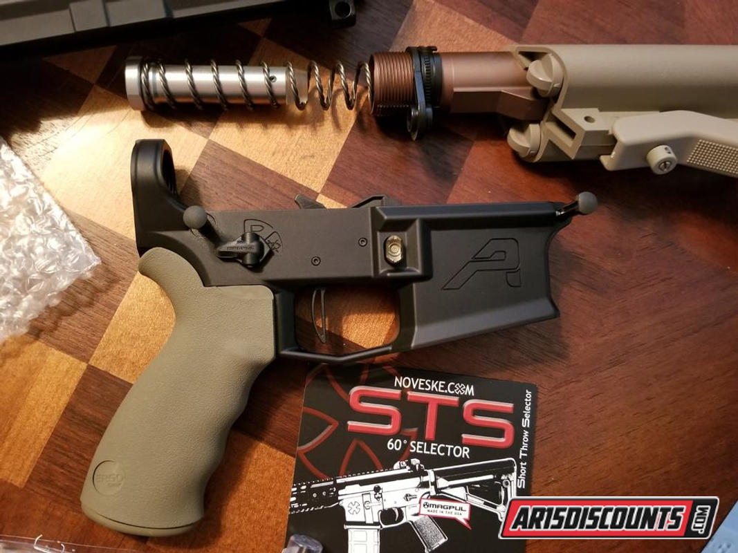 08-163B - Geissele Premium MIL-SPEC Buffer Tube Assembly with Super 42, H1, 7075-T6, AR-15/M4 ...