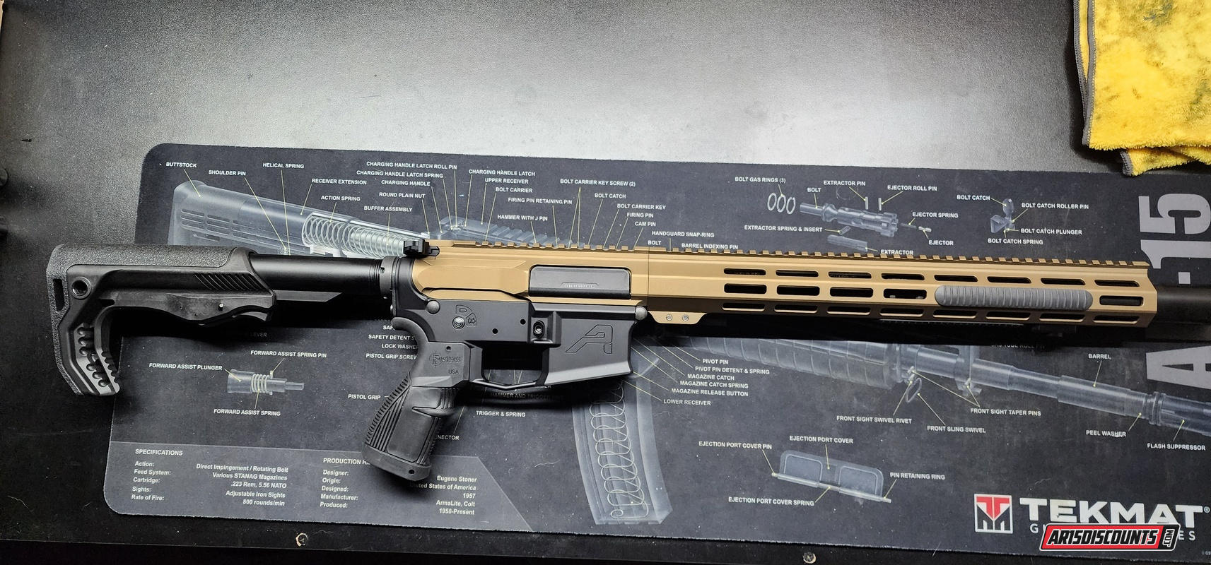 - NBS Slick Side Billet Receiver & M-LOK Handguard Combo - AR15Discounts